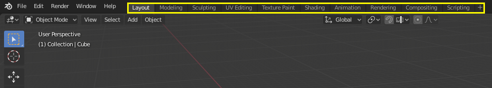 Blender 3d Interface 